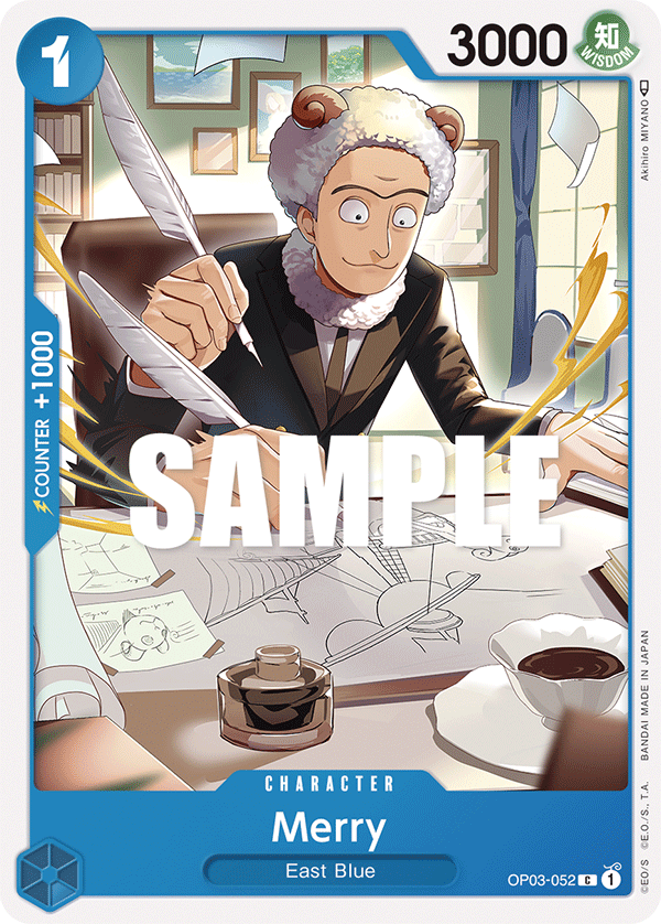 OP03-052 C ENG Merry Carte personnage commune – Cartes One Piece Card ...